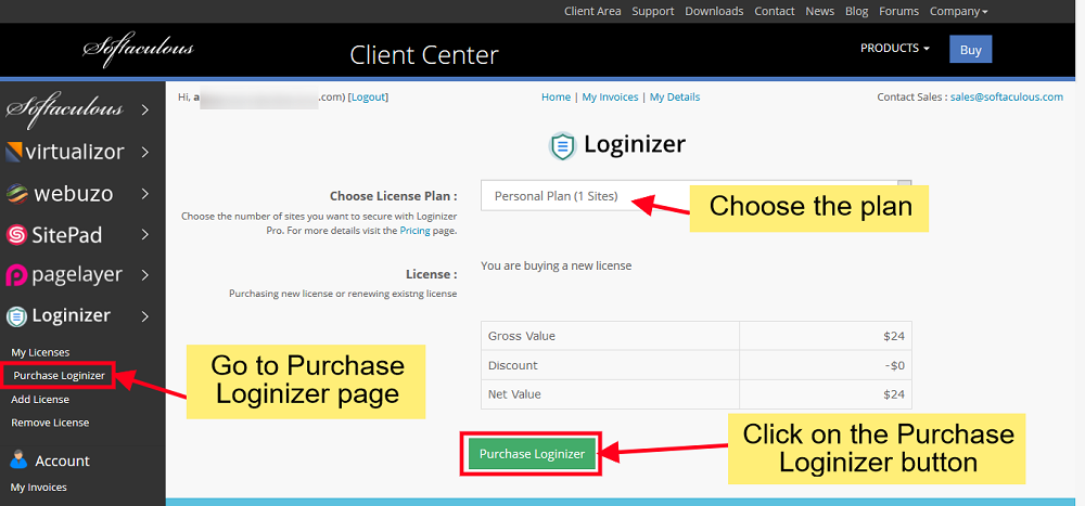 Upgrading from the Free Version to Pro – Loginizer