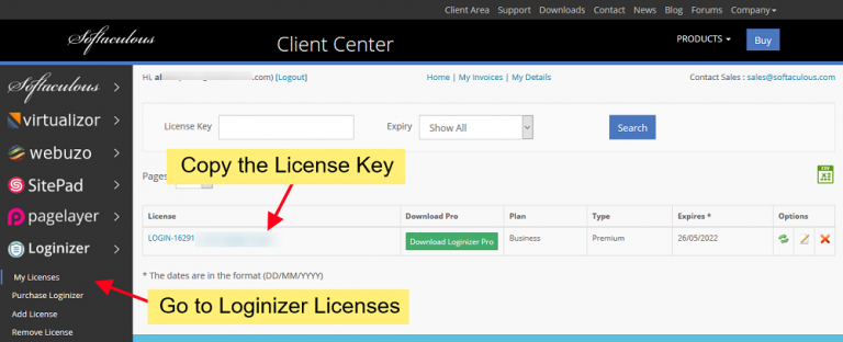 Installing Loginizer Security Pro – Loginizer